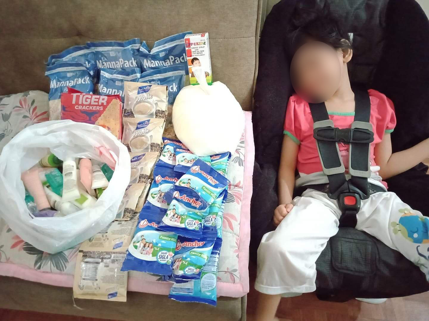 Assistance During Lockdown in October 2020 - Gota De Leche Manila