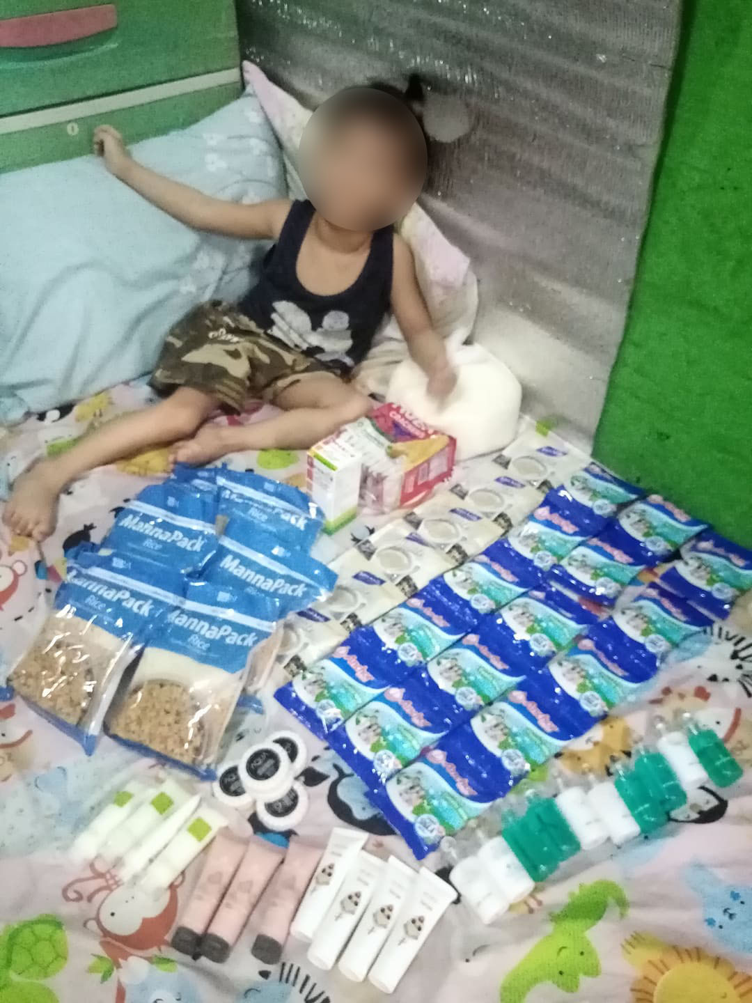 Assistance During Lockdown in October 2020 - Gota De Leche Manila