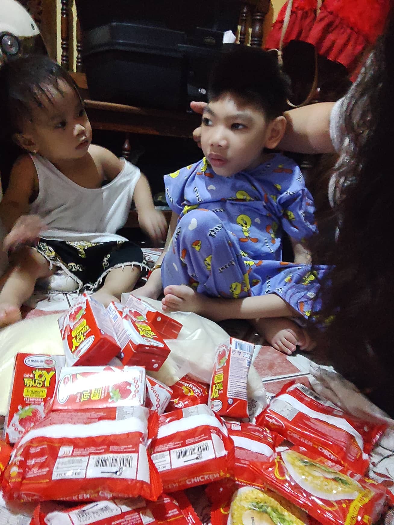 Food Distribution for September for Malnourished and Children with ...