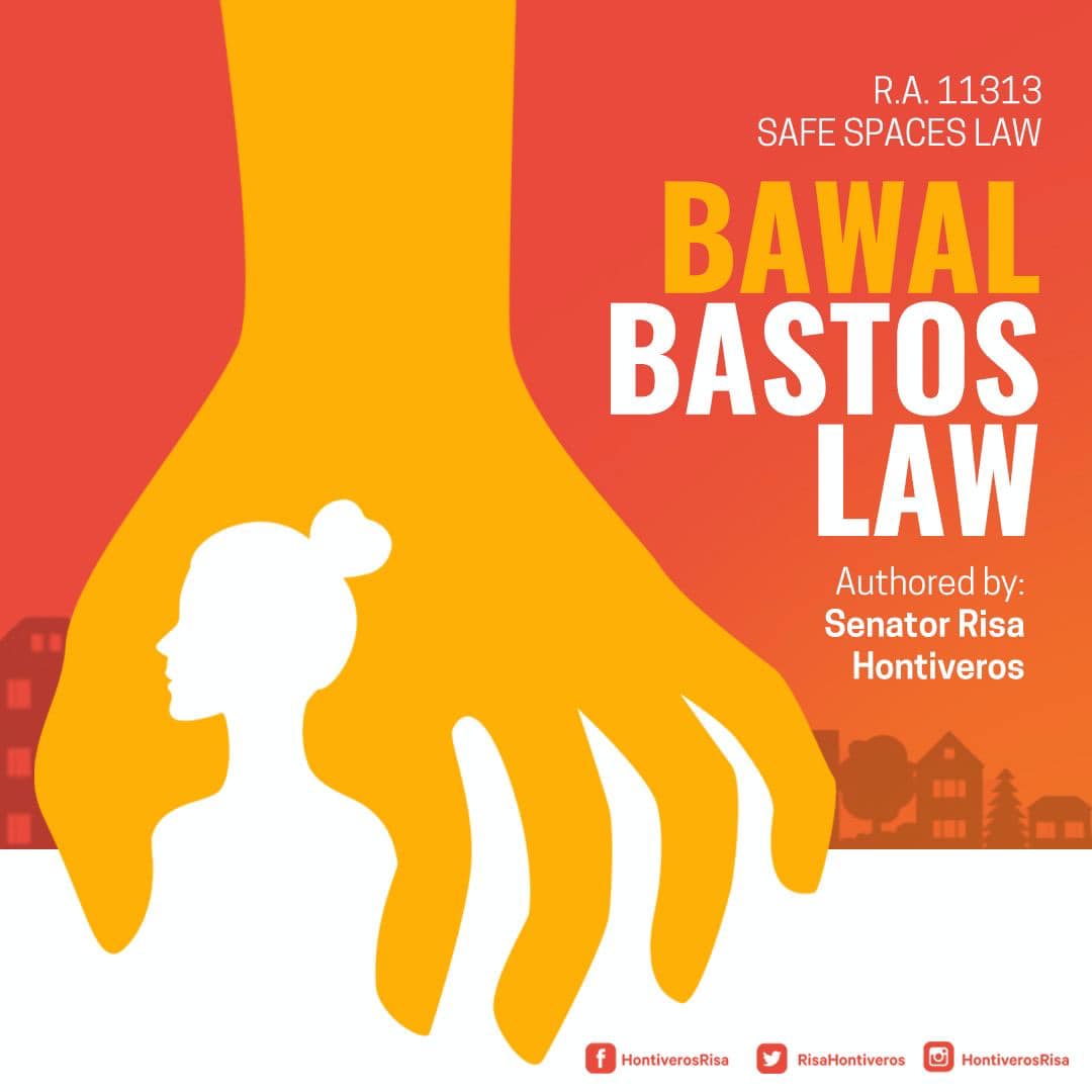Safe Spaces Act Bawal Bastos Law Gota De Leche Manila Safe Spaces Act Bawal Bastos Law Gota De Leche Manila